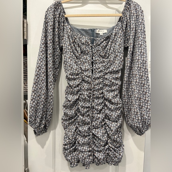 Mable | Dresses | Mable Flower Ruffle Dress | Poshmark